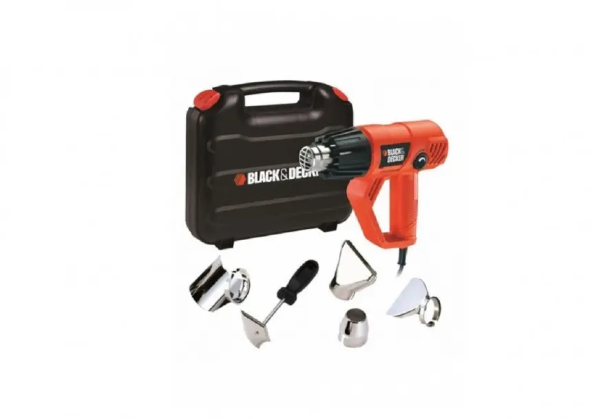 Fen Black&Decker 2000W 2 brzine 50-450 OC / 90-600 OC 200 / 450 Lit/min kofer + pribor KX2001K