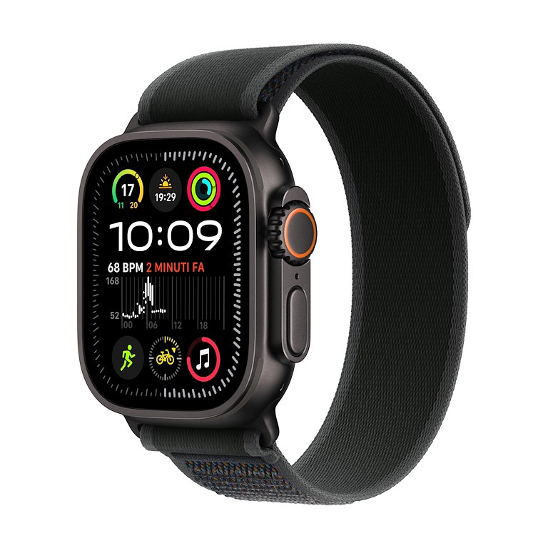 Apple Watch Ultra2 Cellular (MX4U3SE/A) 49mm S/M Titanium with Black Trail Loop pametni sat