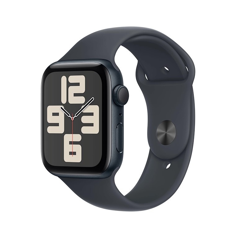 Apple Watch SE GPS (MXEJ3QV/A) 44mm Midnight with Midnight Sport Band S/M pametni sat