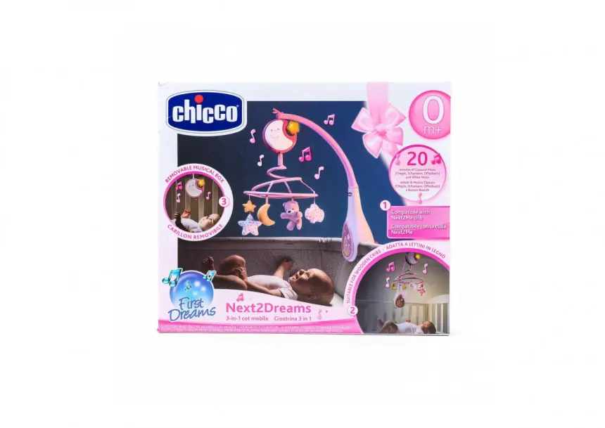 CHICCO NEXT2DREAMS VRTESKA ROZE