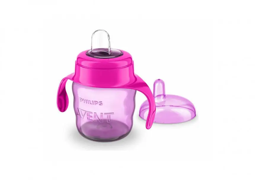 AVENT SOLJA EASY SIP 7OZ200ML 6M+ PINK (SCF55103)