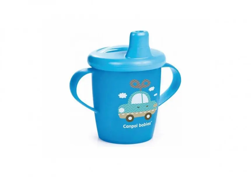 CANPOL BABY SOLJA 250ML NON SPIL 31200 TOYS - BLUE (31200_blu)