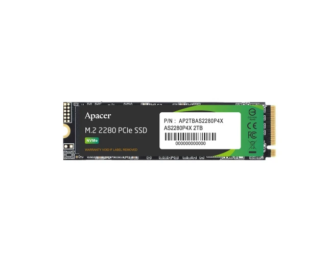 Apacer 256GB M.2 PCIe AS2280P4X (AP256GAS2280P4X-1) SSD disk