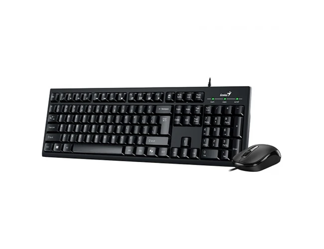 Genius KM-100SE USB US komplet tastatura+miš crni