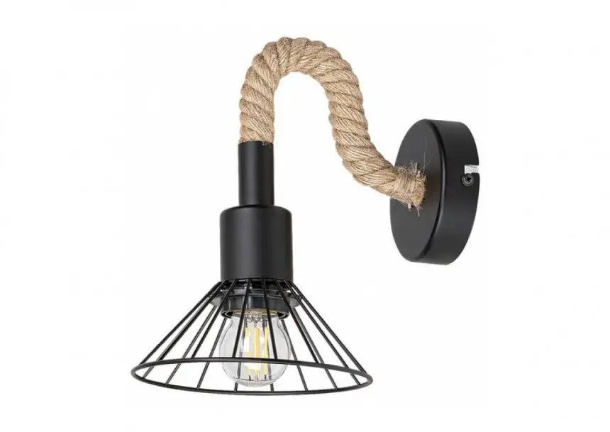 Rabalux Zidna lampa Daryl E27 1x MAX 40W crna (5270)