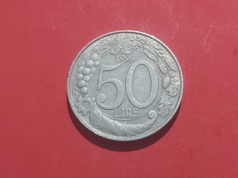 Italija - 50 lira 1996 god