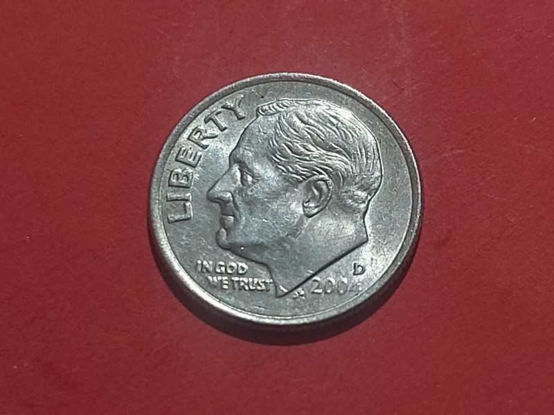 USA - one dime 2004 god D