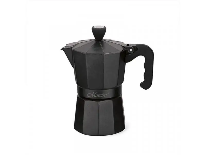 MAESTRO MR1666-3B DŽEZVA ZA ESPRESSO KAFU 3 ŠOLJICE 150ML CRNA (MR1666-3B)