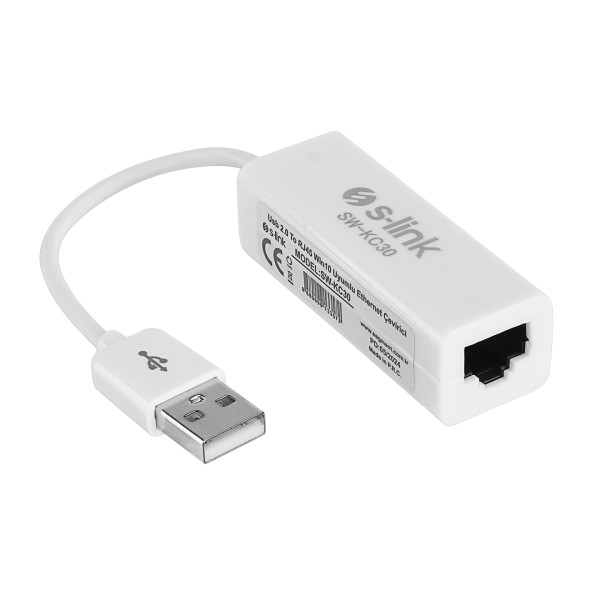 Adapter S-link SW-KC30 USB 2.0 na LAN RJ-45