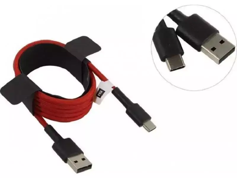 XIAOMI BRAIDED USB TYPE-C RED