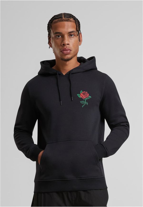 ROSE WITH HOOD BLACK
