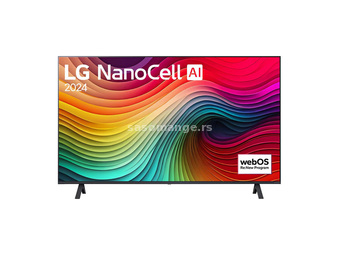 Televizor LG 43NANO81T3A, 43'' (109 cm), 3840 x 2160 Ultra HD 4K, Nano Cell AI, Web OS