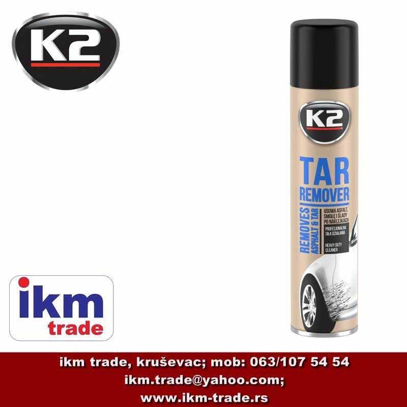 K2 TAR REMOVER – sprej za uklanjanje katrana, asfalta, smole 300ml