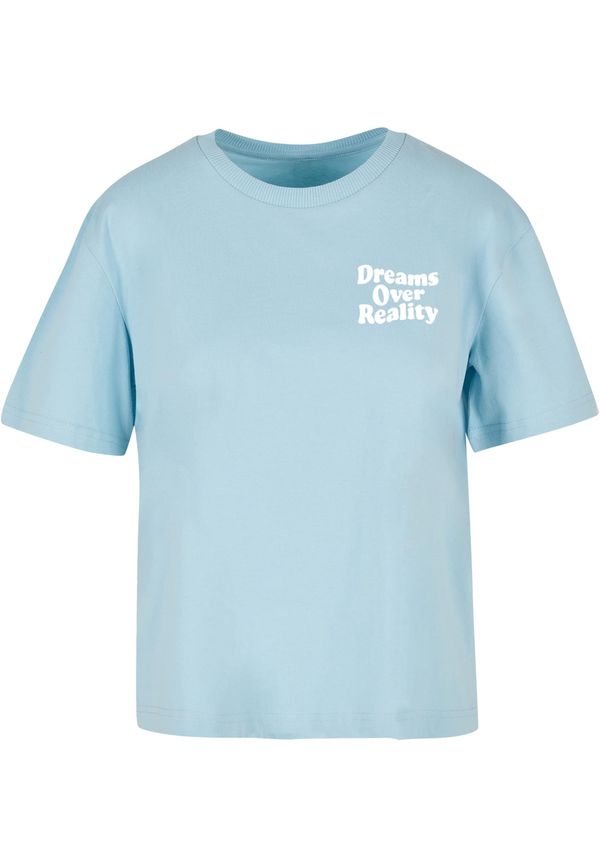 WOMEN'S T-SHIRT DREAMS OVER REALITY BLUE