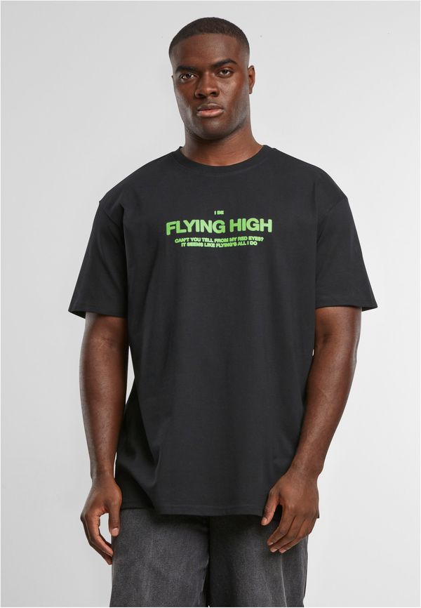 MEN'S T-SHIRT I AM FLYING OVERSIZE BLACK