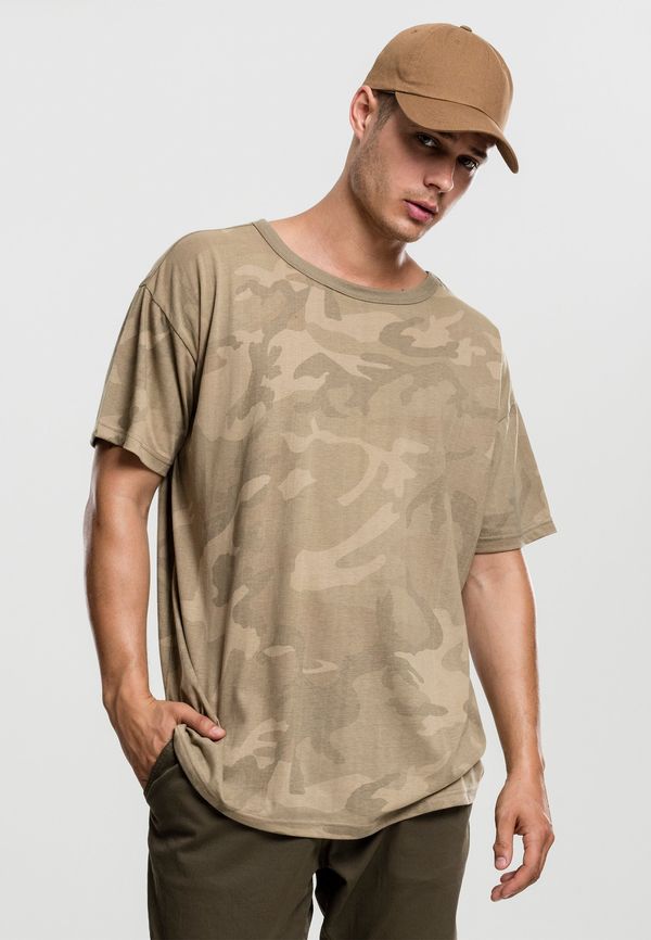 CAMO OVERSIZED TEE SAND CAMOUFLAGE