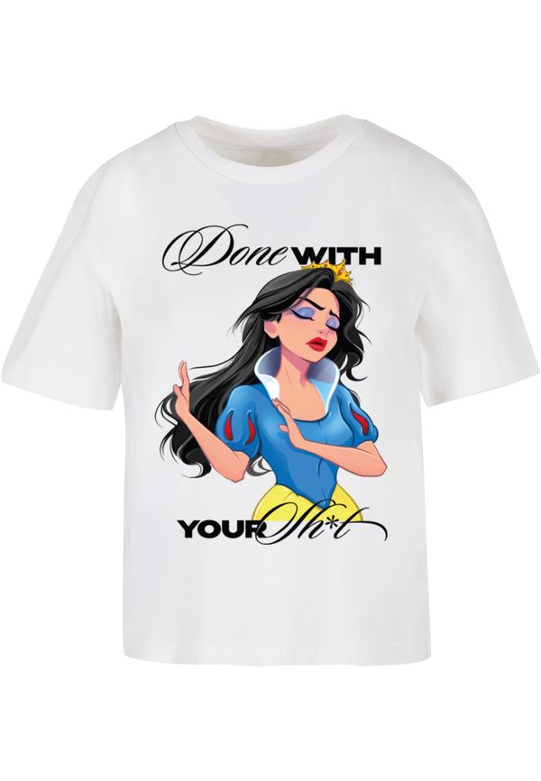 WOMEN'S T-SHIRT DONE WITH YOUR SH*IT WHITE