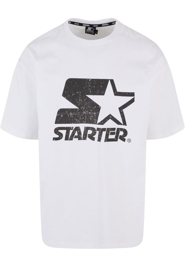 MEN'S T-SHIRT STARTER LOGO OVERSIZE ACID WHITE