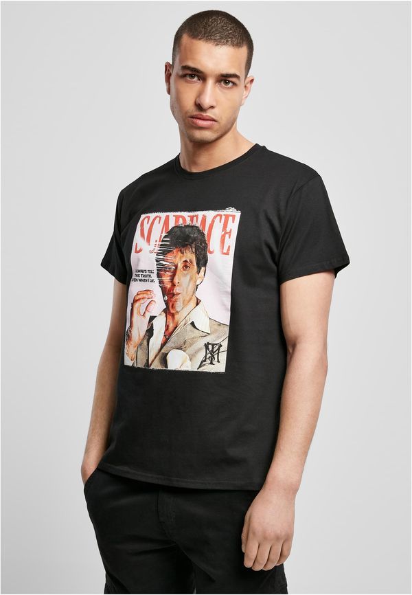 SCARFACE MAGAZINE COVER TEE BLACK