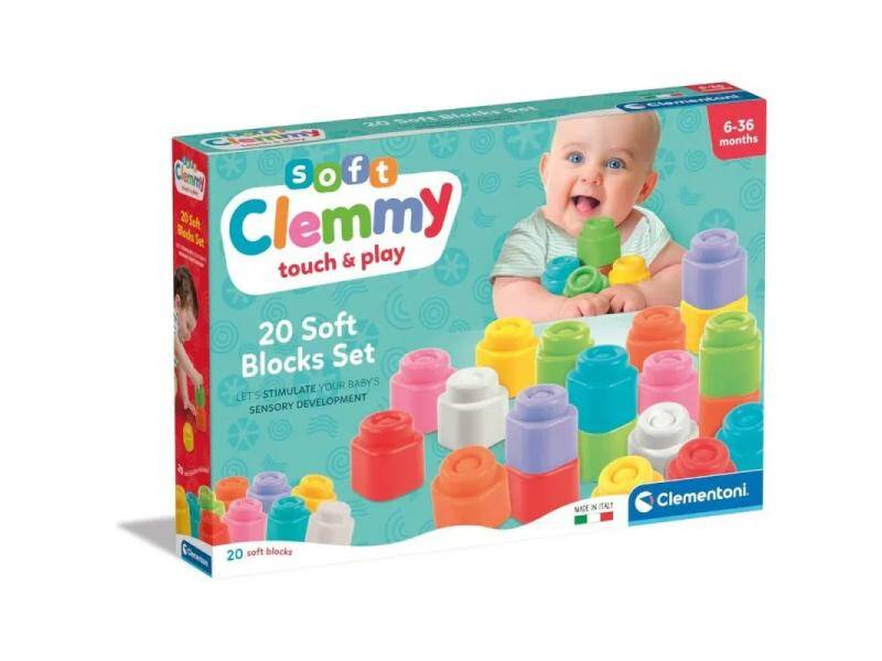 CLEMENTONI CLEMMY CLEMMY KOCKICE SOFT TOUCH 20 KOM ( CL17989 )