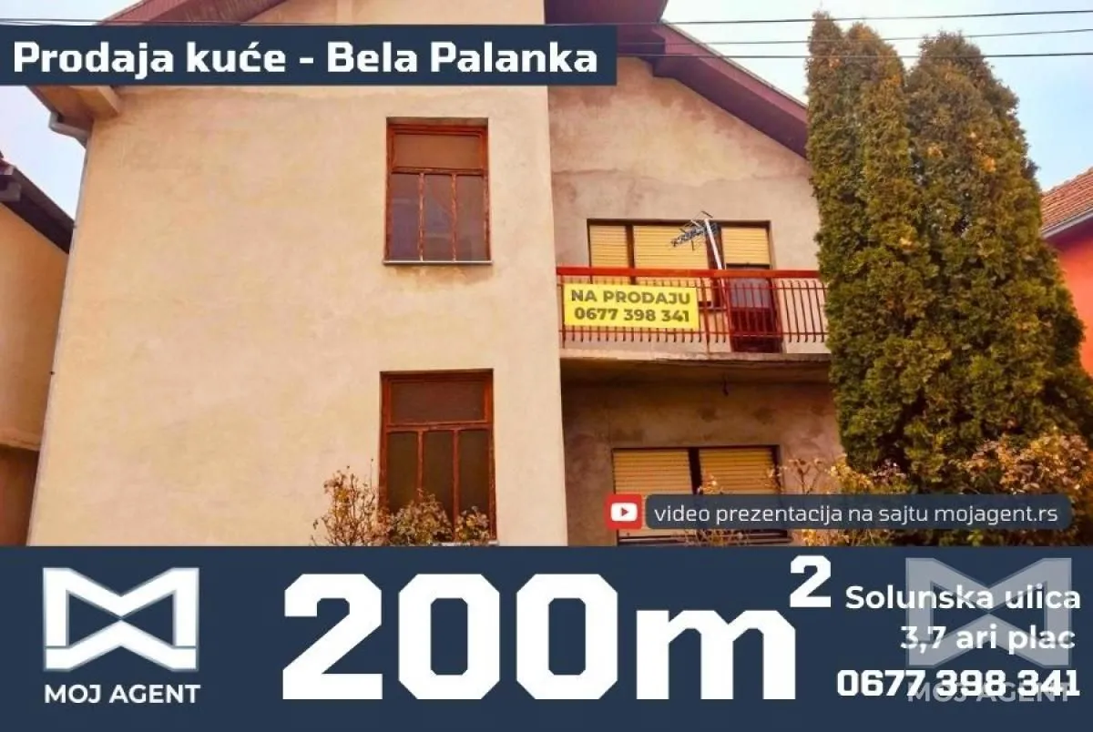 Prodaja, kuća, 200m2, Bela Palanka