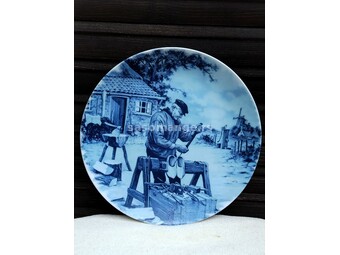 Delft holandski porcelan tanjir 19 cm