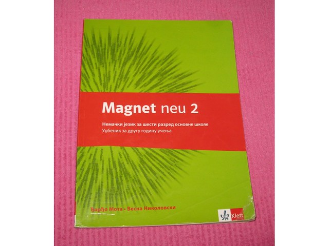 NEMAČKI JEZIK 6, MAGNET NEU 2 - udžbenik + CD