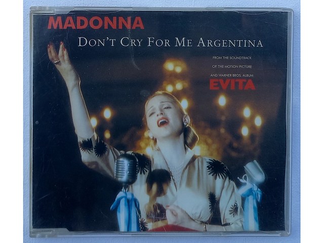 Madonna – Don`t Cry For Me Argentina