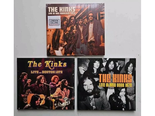 The Kinks - Lot Diskova, 3 x Albuma, Novo