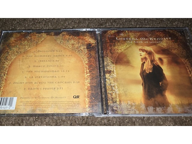 Loreena McKennitt - The book of secrets , ORIGINAL