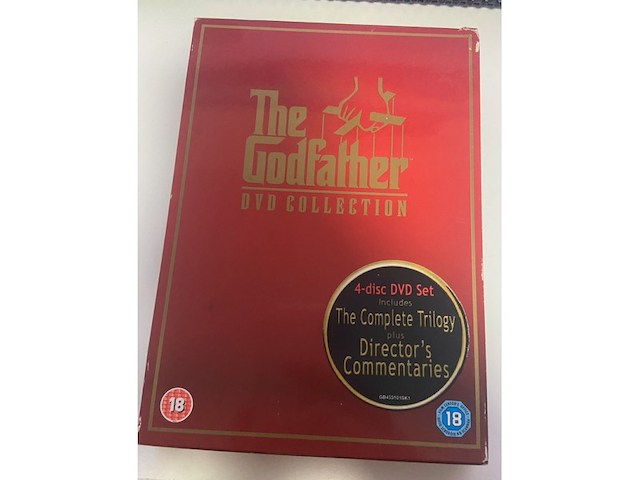 The Godfather - DVD Collection - 4 discs - KUM