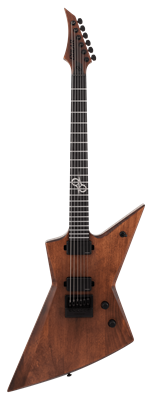 SOLAR GUITARS E1.6 AAN AGED NATURAL MATTE W GIG BAG