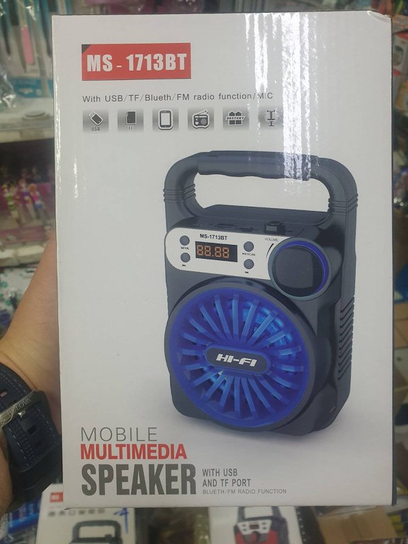 Bluetooth zvucnik/fm radio