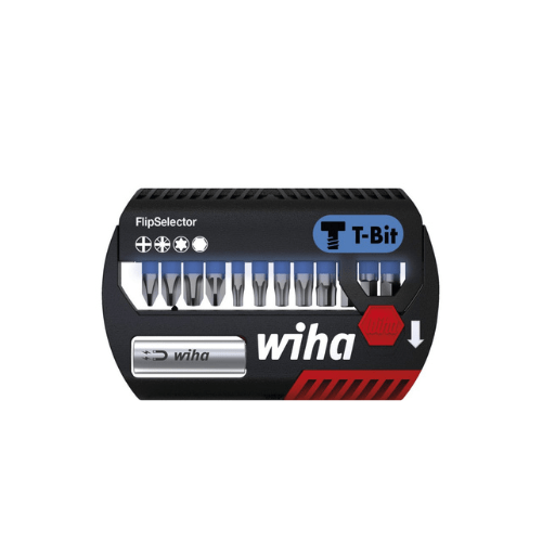 Wiha 41826 FlipSelector T Set bitova, 25 mm, 1/4″, 14 delova