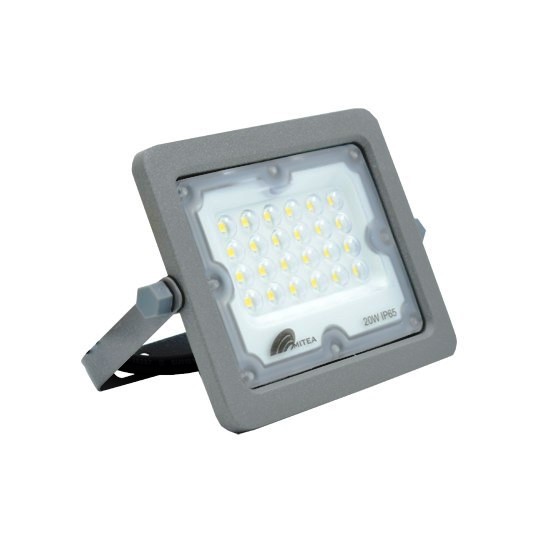 LED reflektor 20W SMD sivi 6500K