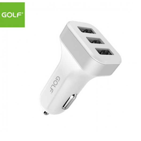 Auto punjač 3xUSB GOLF GF-C12