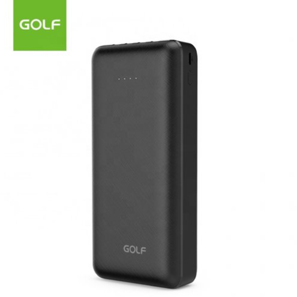 Power bank - eksterni punjač L206 GOLF 20000mAh crni