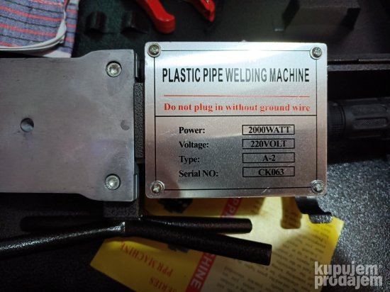 Pegla za plasticne vodovodne cevi PP-R Welding Machi 2000 w)