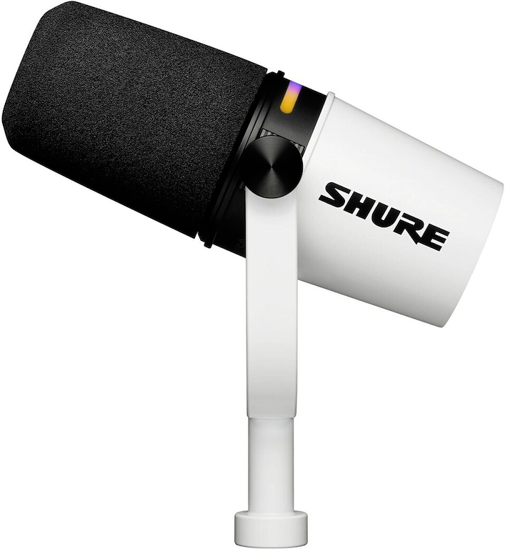 Shure MV7+W dinamički USB/XLR mikrofon