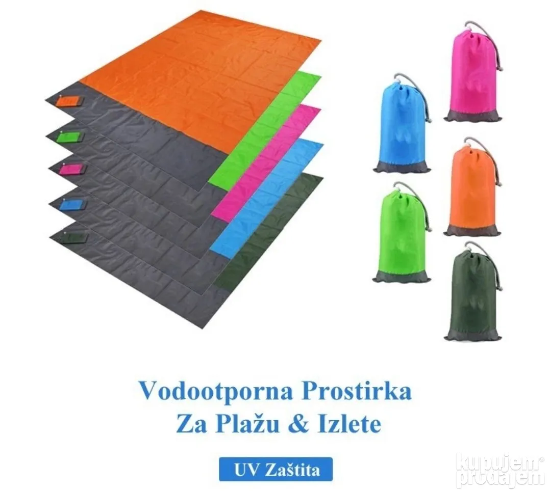 Vodootporna prostirka za plazu – prostirka za plazu