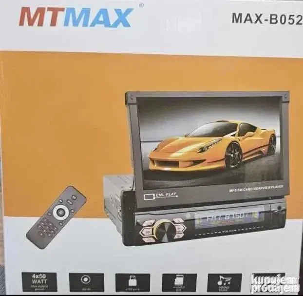 auto radio multimedija MAX B052 usb / sd / bt / aux / mp5