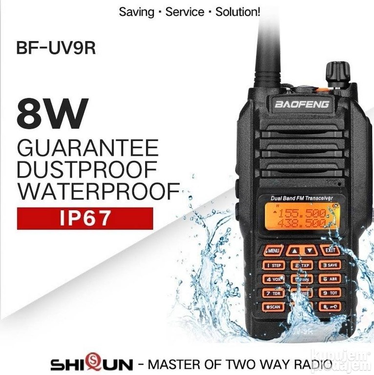 Baofeng toki voki – Radio stanica toki voki UV-9R