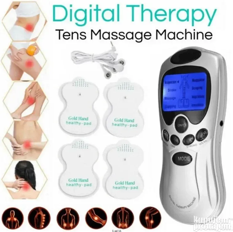 EMS TENS aparat za masažu NOVO 4u1 therapy massage