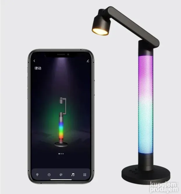 Stona moderna led smart lampa