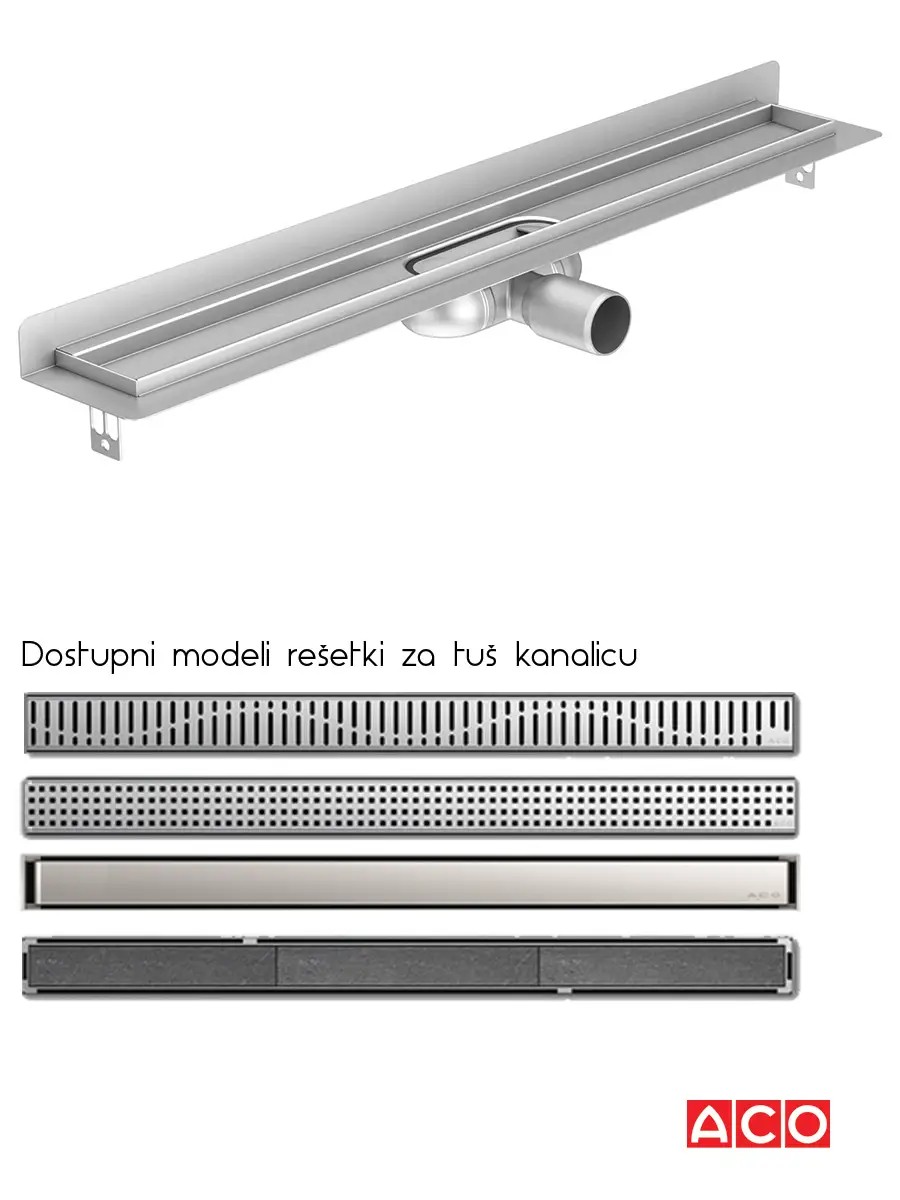 ACO SHOWERDRAIN C 585+WAVE REŠ