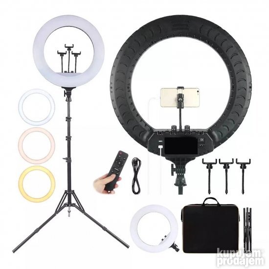 Ring light 45cm 18″ sa tri držača