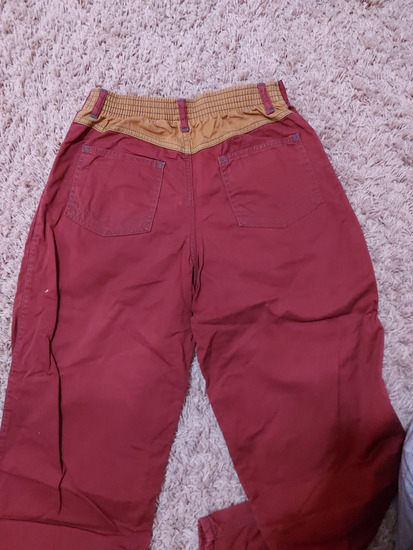 Crvene vintage vintidz pantalone