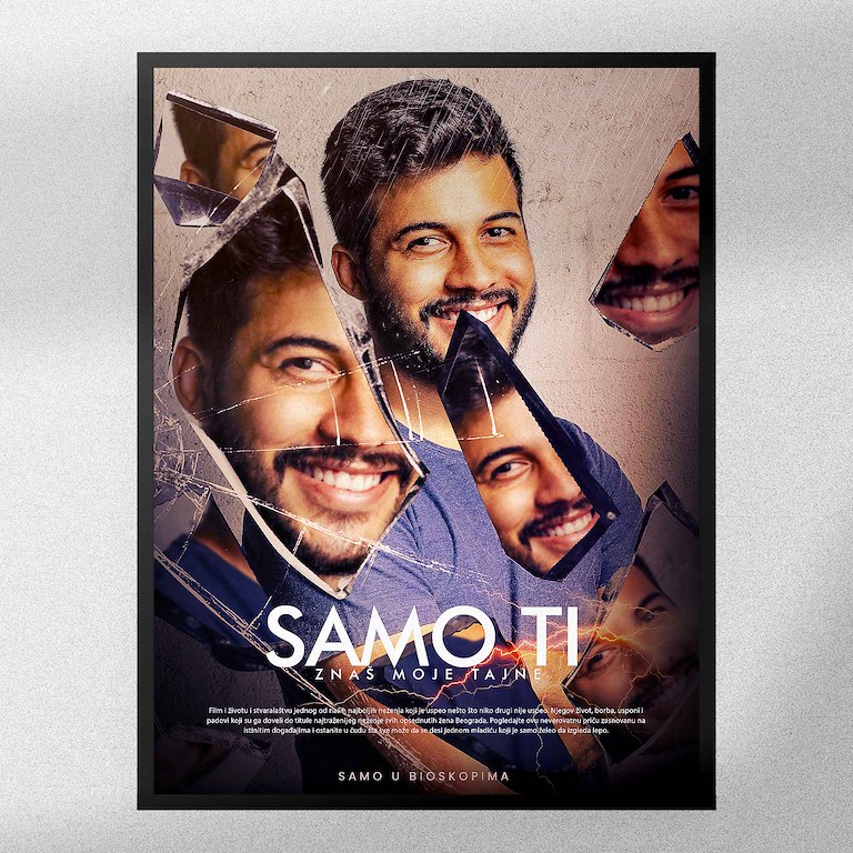 SAMO TI – PERSONALIZOVAN FILMSKI POSTER