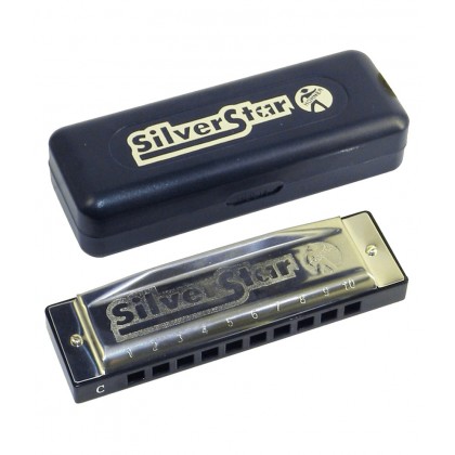 Music box
Hohner Silver Star C Usna harmonika