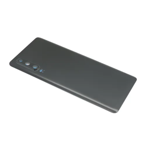 Poklopac baterije za Huawei P30 black + staklo kamere (NO LOGO) (MS)